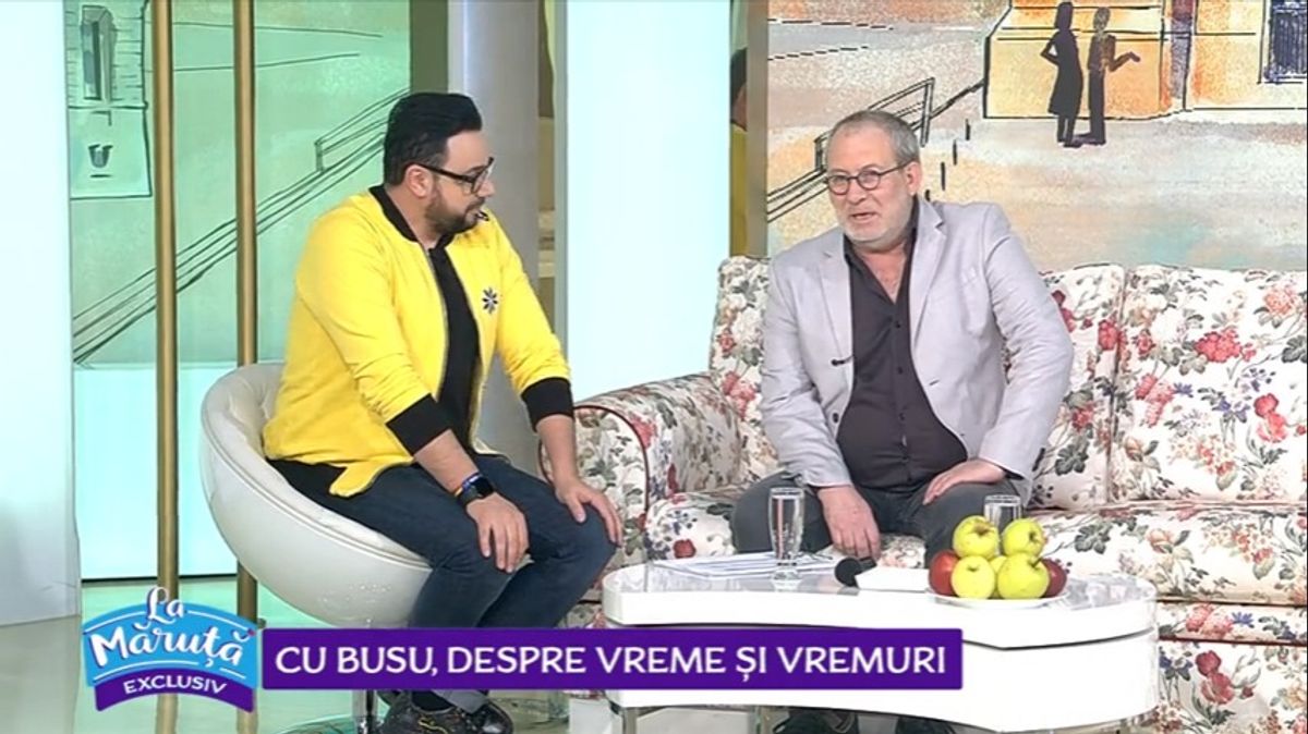 Busu, despre vreme și vremuri | Scene si bonusuri din La Măruță | PRO TV