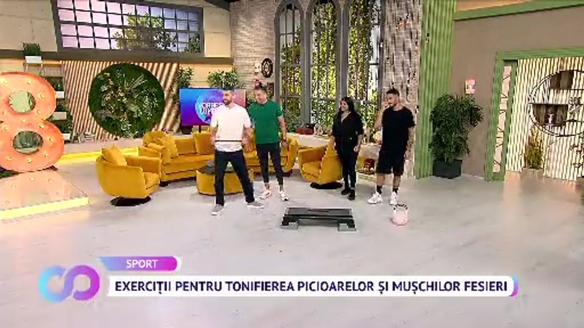 Exerciții pentru tonifierea picioarelor și mușchilor fesieri | Scene si ...
