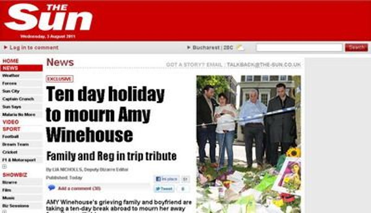 Familia lui Amy Winehouse a plecat 10 zile sa o jeleasca! Pe cine au ...