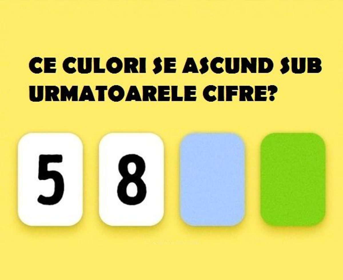 Doar 10% din populatia lumii reuseste sa dea din prima raspunsul corect ...