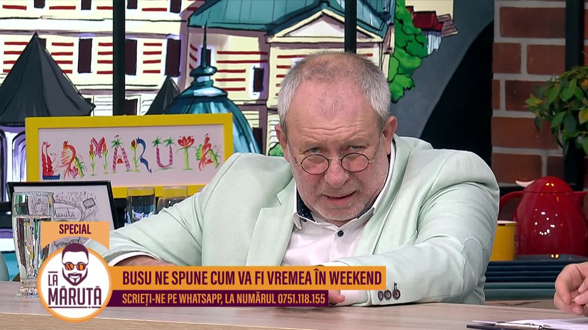 Busu ne spune cum va fi vremea în weekend | Scene si bonusuri din La ...