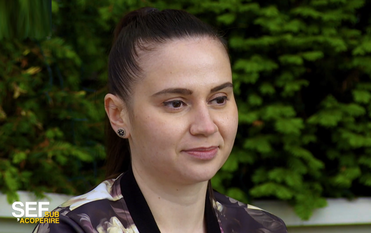 Cine este Andreea Flore de la Șef sub acoperire episodul 6. Care e cel ...