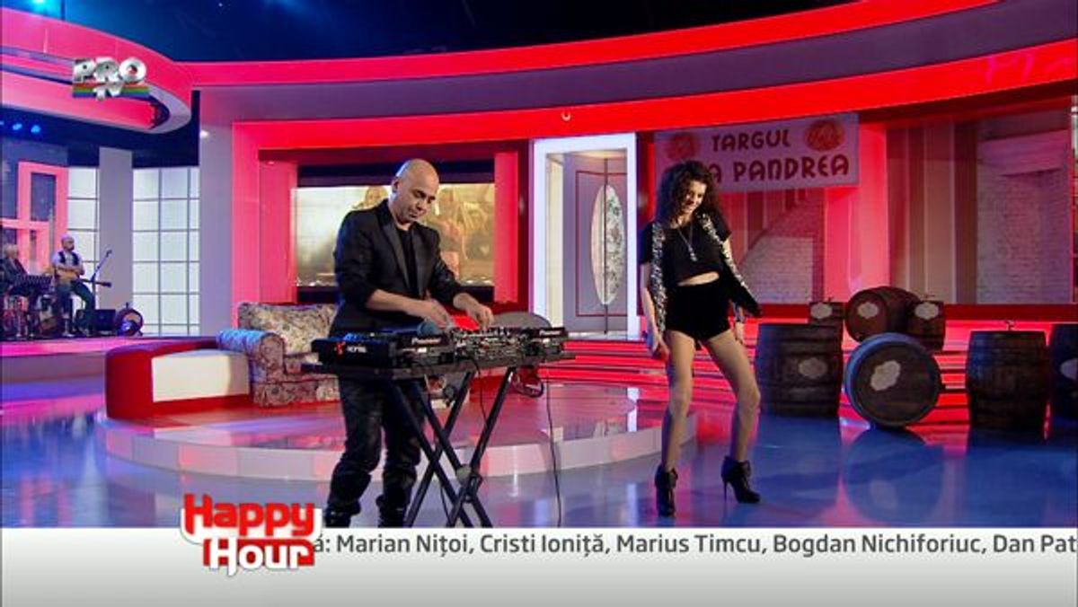 Dj Sava si Andreea isi lanseaza un nou videoclip la Happy Hour! | PRO TV