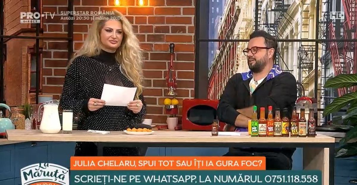 Julia Chelaru: "Adrian Mutu mi-a făcut curte și nu a știut nimeni" | PRO TV