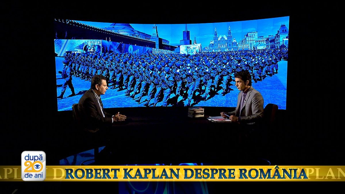 Robert D. Kaplan dezbate prezentul Romaniei prin prisma istoriei la "Dupa 20 de ani". Duminica ...