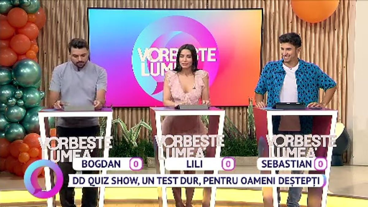 DD Quiz Show, un test dur, pentru oameni deștepți | Scene si bonusuri ...