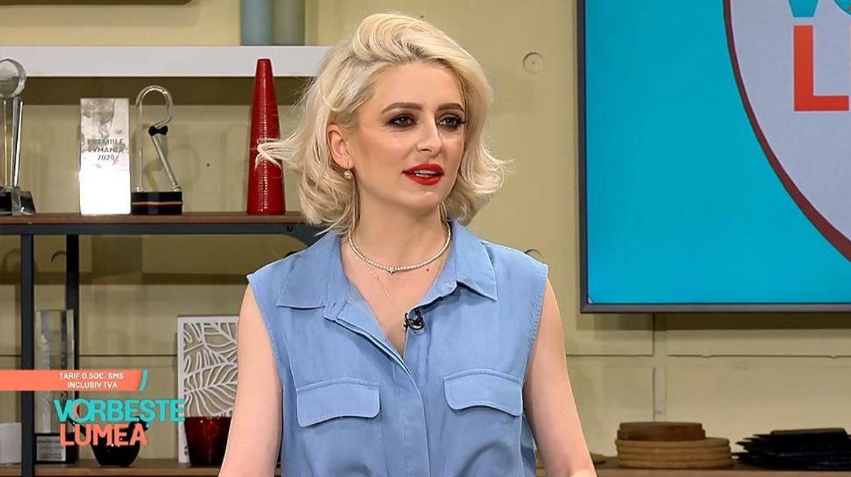 Gabriela Dima, concurentă MasterChef, gătește clătite cu spanac ...