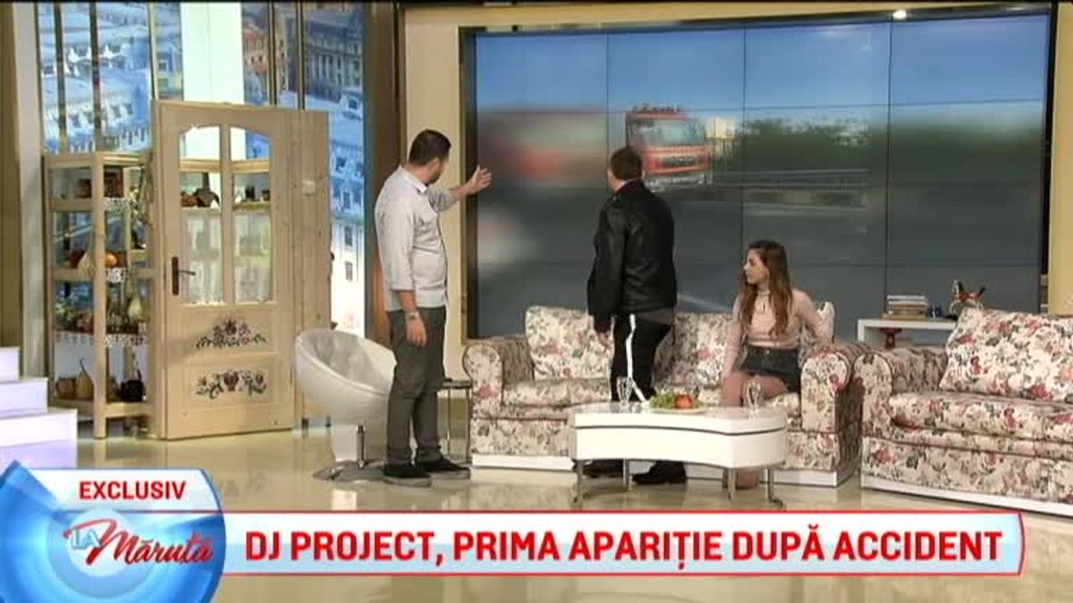 Dj Project, prima aparitie dupa accident | Scene si bonusuri din La Măruță | PRO TV