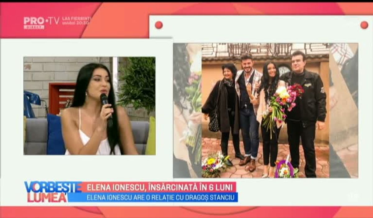 Elena Ionescu, insarcinata in 6 luni | Scene si bonusuri din Vorbește ...