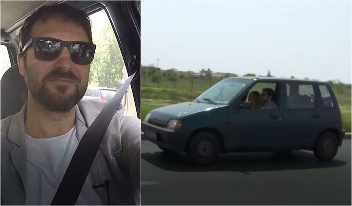 Andrei Aradits conduce un Tico: ”Ești ultima mașina pe lanțul trofic ...