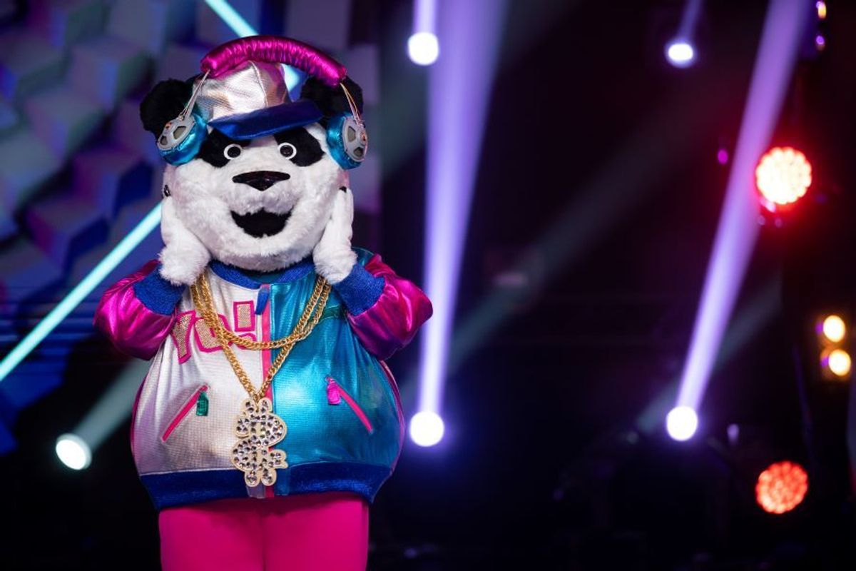 Panda și-a dezvăluit identitatea. Cine este vedeta care s-a aflat sub ...