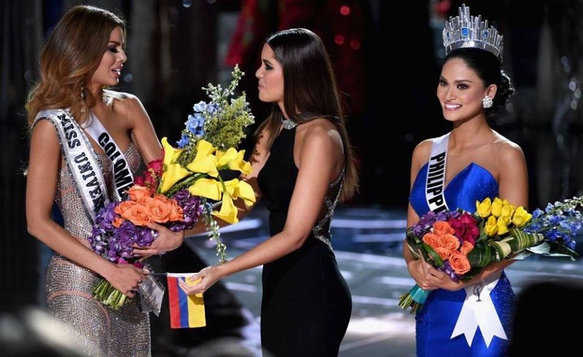 S-a vorbit doar despre cele doua "castigatoare" de la Miss Univers, dar ...