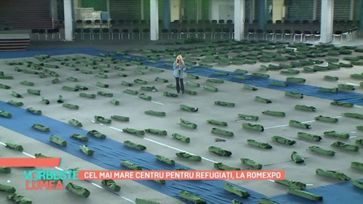 Cel mai mare centru pentru refugiați, la Romexpo | Scene si bonusuri ...