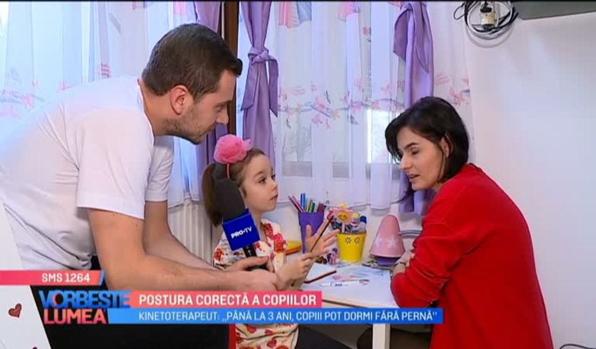 Postura corecta a copiilor | Scene si bonusuri din Vorbește Lumea | PRO TV
