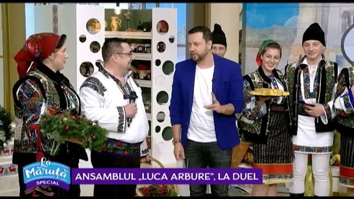 Ansamblul "Luca Arbure", la duel | Scene si bonusuri din La Măruță | PRO TV