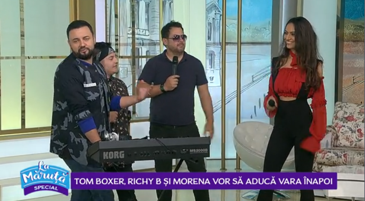 VIDEO Tom Boxer, Richy B și Morena vor să aducă vara înapoi | PRO TV