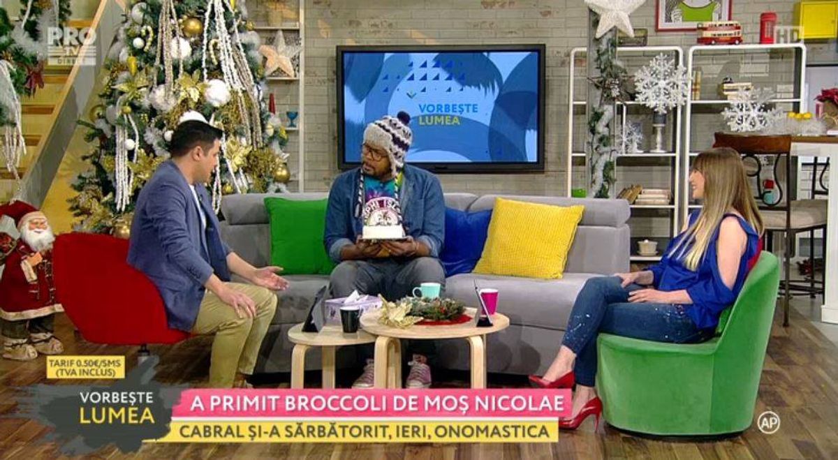 A primit broccoli de Mos Nicolae | Scene si bonusuri din Vorbește Lumea ...