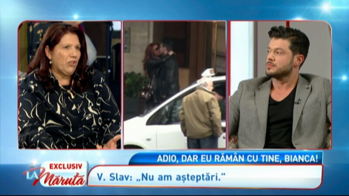 Victor Slav, despre Bianca: "Nu am asteptari. Nu am discutat cum va ...