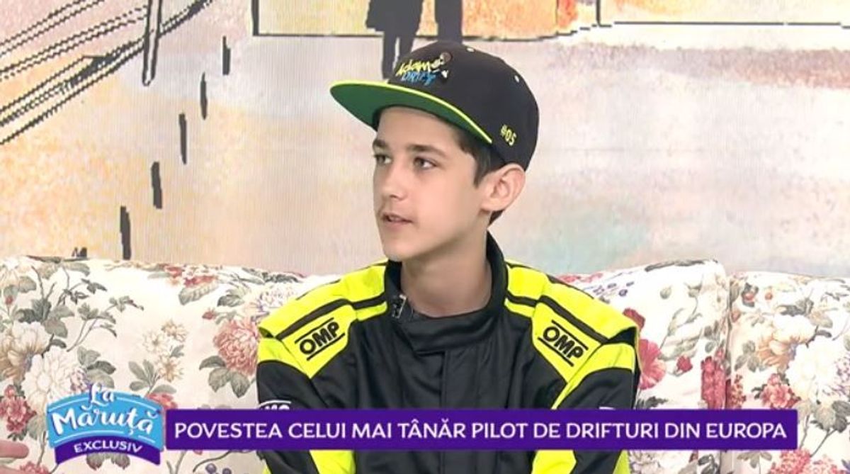 VIDEO Povestea celui mai tânăr pilot de drifturi din Europa | PRO TV