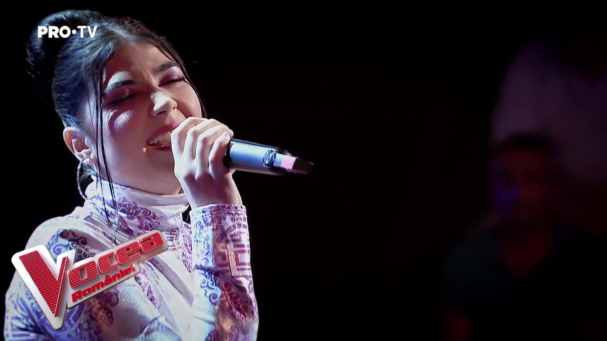 Vocea României 2019 - a treia rundă de knockout-uri: Aneta Gaspar ...