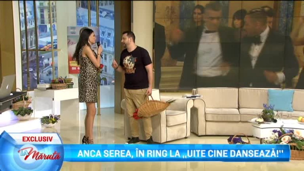 Anca Sina Serea, in ring la "Uite cine danseaza" | Scene si bonusuri ...