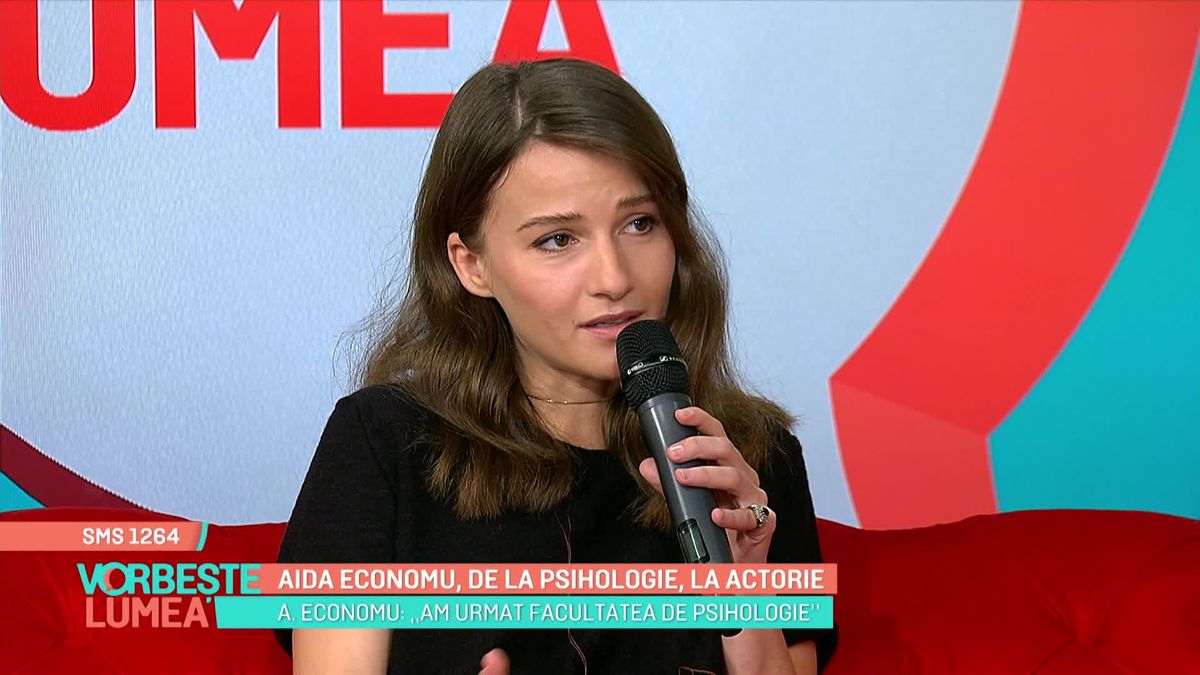 Aida Economu, de la psihologie, la actorie | Scene si bonusuri din ...