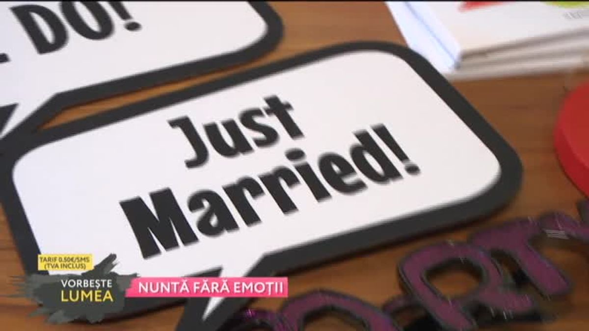 Nunta fara emotii | Scene si bonusuri din Vorbește Lumea | PRO TV