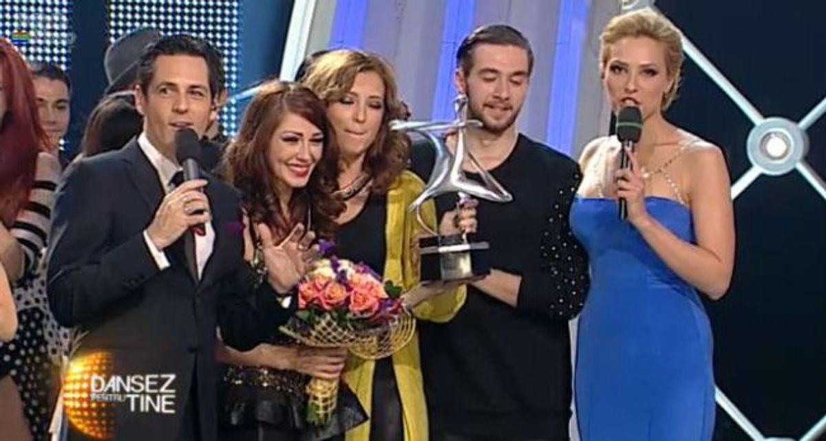 Ilinca Vandici si Razvan Marton sunt castigatorii celui de-al 14-lea sezon "Dansez pentru tine ...
