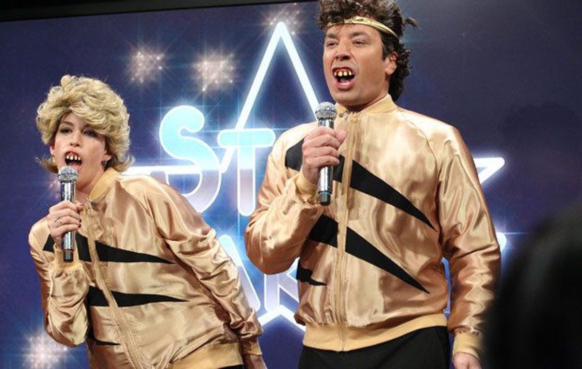 Liv Tyler si Jimmy Fallon, farsa de zile mari. Vezi duetul care a facut ...