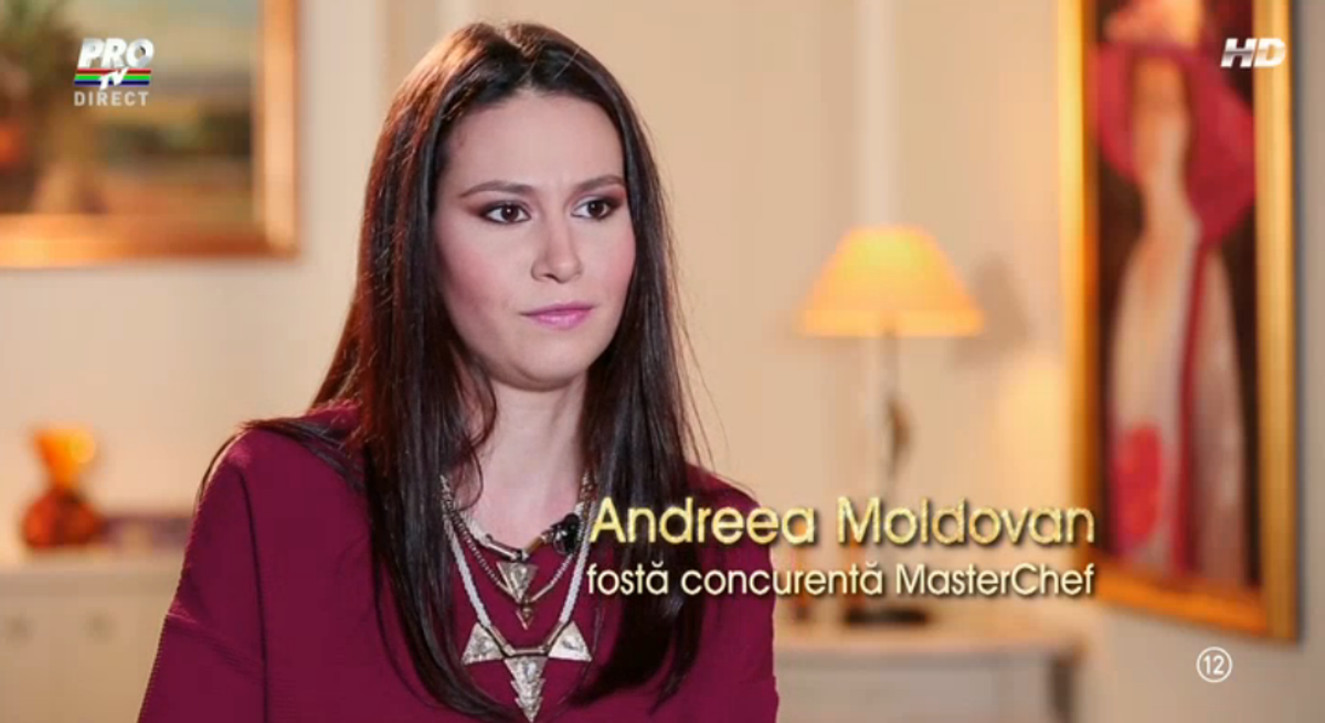 Andreea Moldovan, asa cum putini au vazut-o. Aseara a aparut complet ...