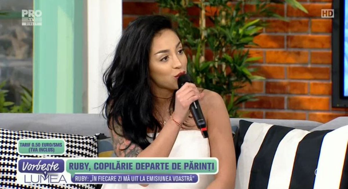 Dezvaluirile lui Ruby despre copilarie | Scene si bonusuri din Vorbește ...