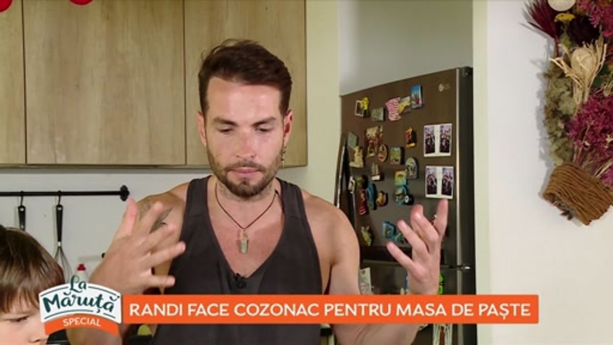 Randi face cozonac pentru masa de Paște | Scene si bonusuri din La ...