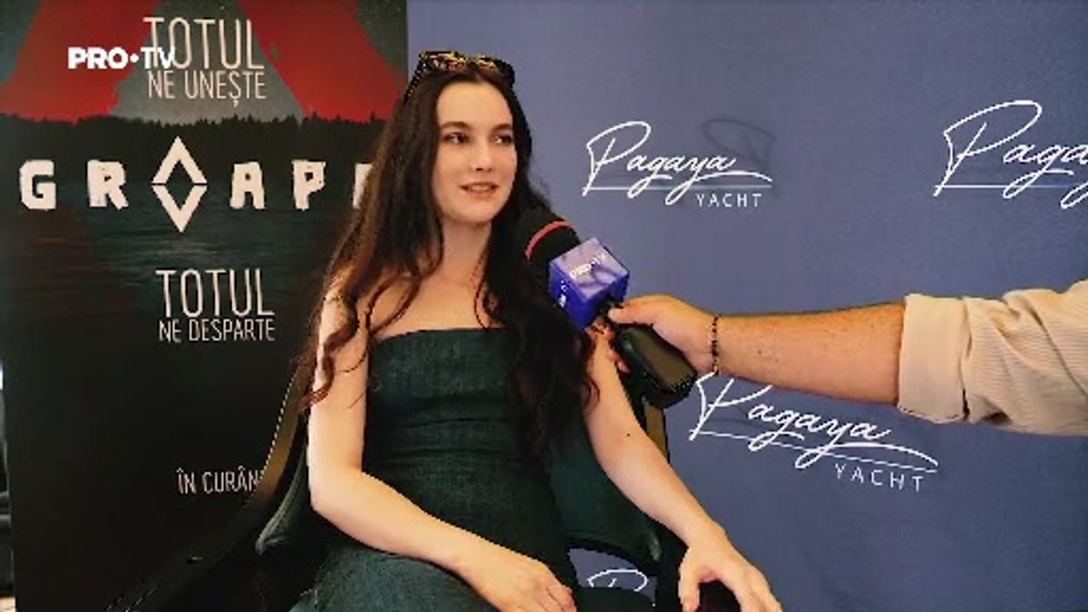 Ioana Brumar, despre personajul pe care îl interpretează în serialul Groapa și atmosfera de la ...