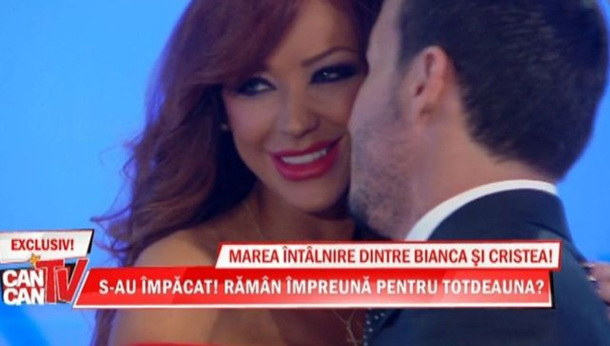 Ce i-a soptit Bianca lui Cristea si nu s-a auzit la TV. Afla secretul ...