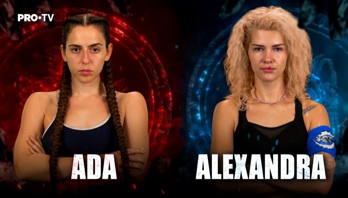 Jocul pentru imunitate a început! Primul duel al zilei: Ada Dumitru vs ...