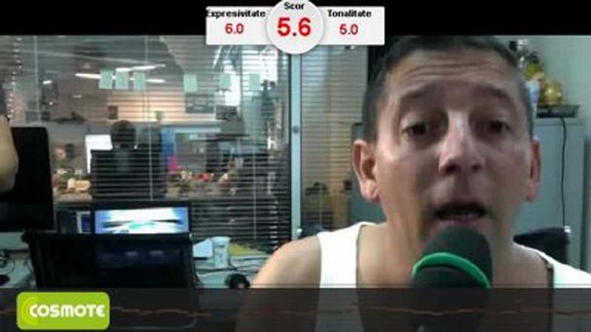 Costin Marculescu a luat nota 5,6 la aplicatia "Vocea Romaniei" Vezi ...