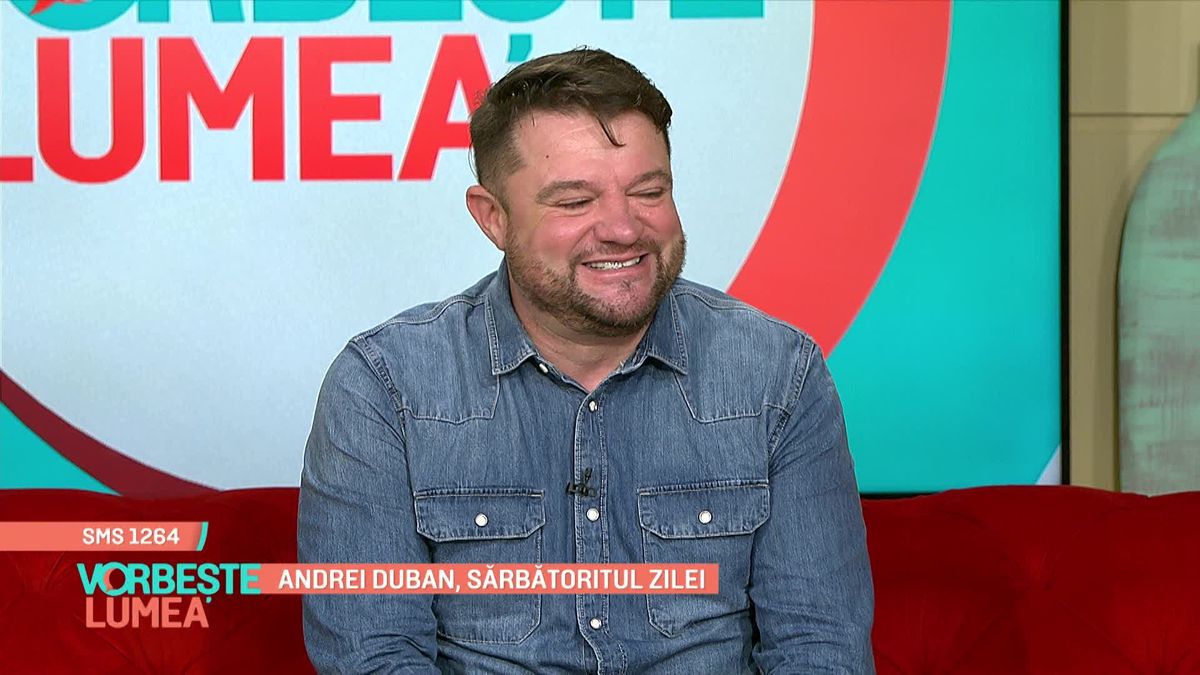 Andrei Duban, sărbătoritul zilei | Scene si bonusuri din Vorbește Lumea ...
