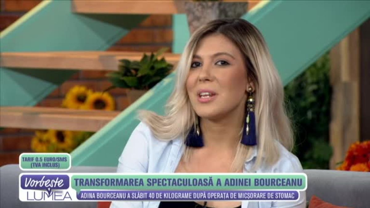 Transformarea spectaculoasa a Adinei Bourceanu | Scene si bonusuri din Vorbește Lumea | PRO TV