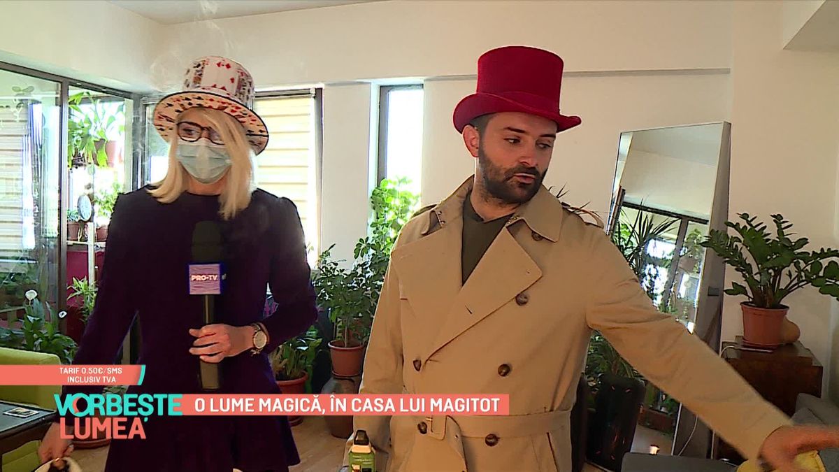 O lume magică, în casa lui Magitot | Scene si bonusuri din Vorbește ...