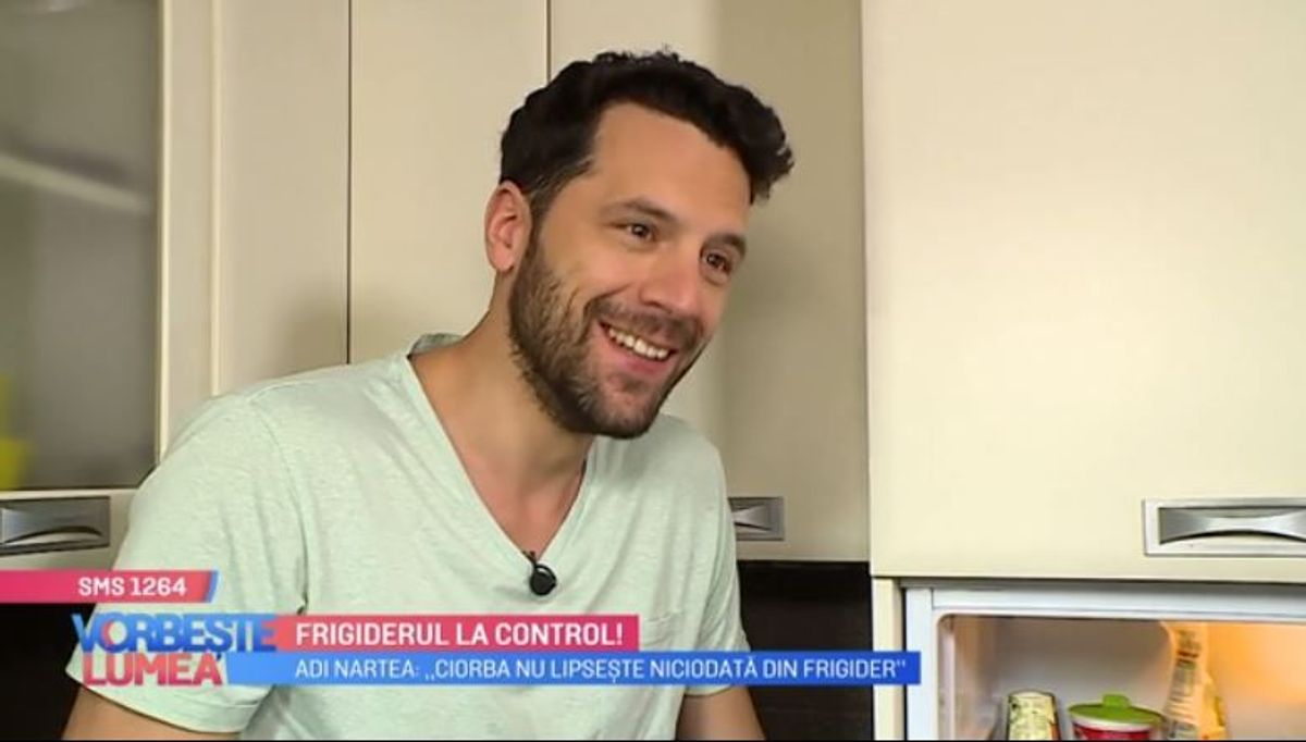 VIDEO Adrian Nartea ne dezvăluie ce se află în frigiderul lui | PRO TV