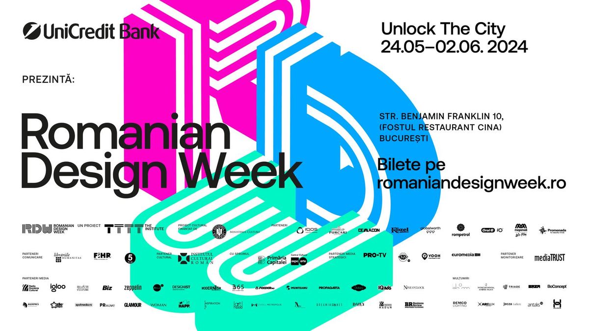 Începe Romanian Design Week 2024, festivalul multidisciplinar dedicat ...