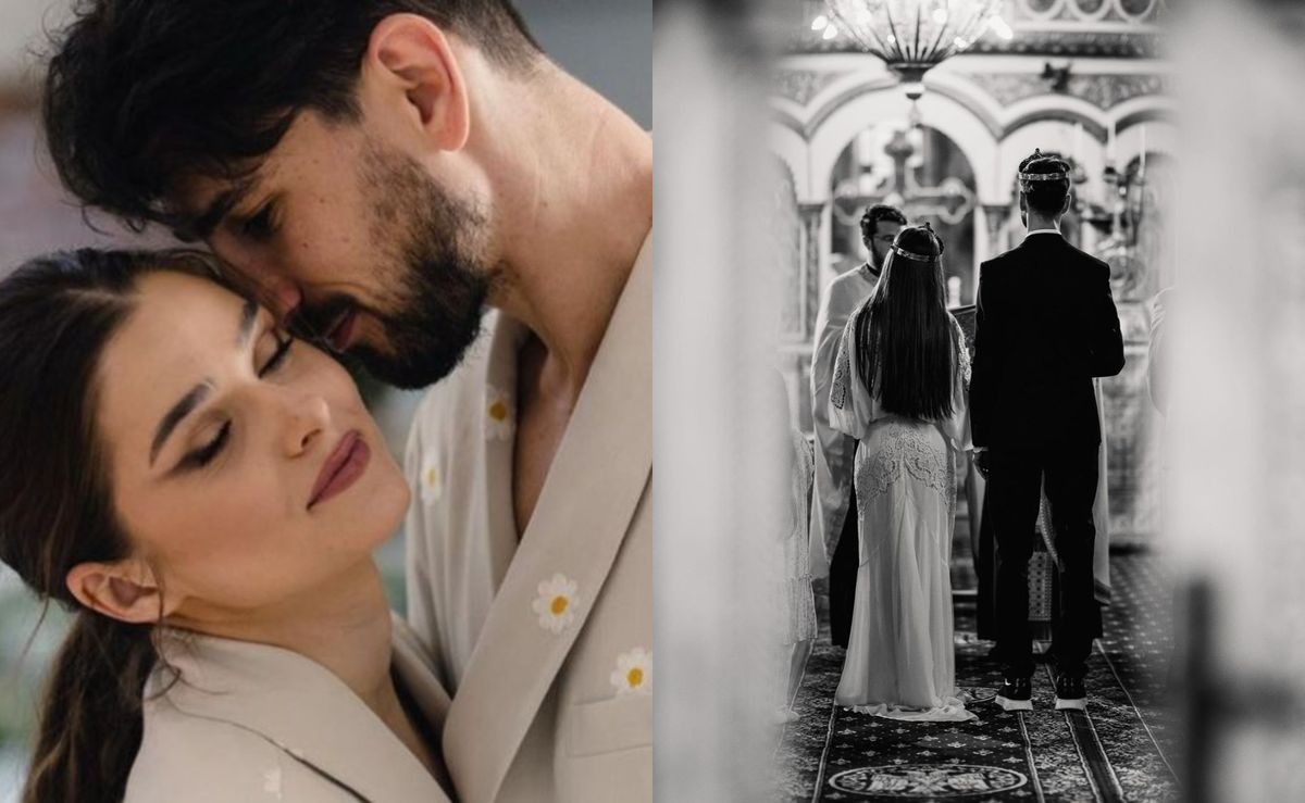 Primele imagini de la nunta lui Theo Rose. Cum arată rochia de mireasă pe care a purtat-o în ...