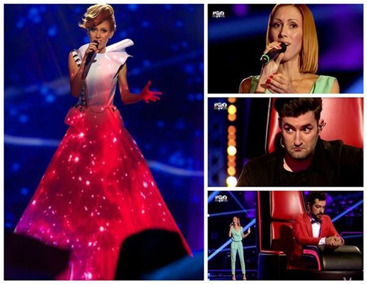 Concurenta de la Eurovision a ajuns la "Vocea Romaniei". Aliona a facut ...