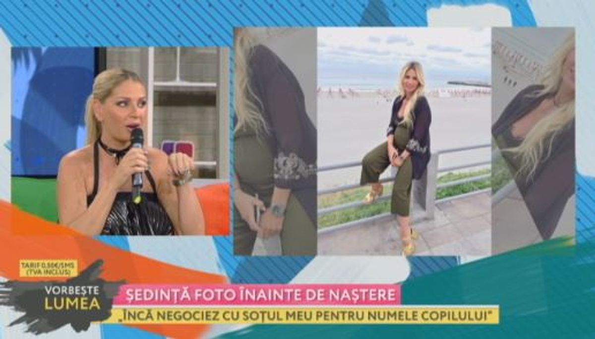 Andreea Banica, sedinta foto inainte de nastere | Scene si bonusuri din ...