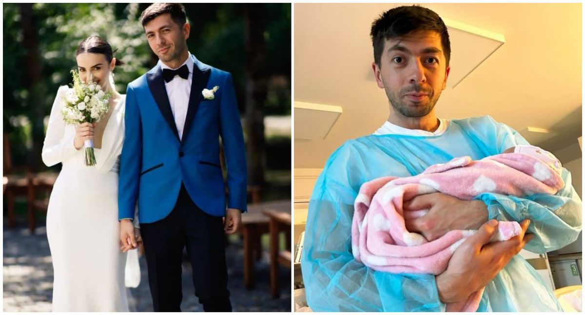 Mircea Bravo a devenit tătic! Actorul a postat primele imagini cu fetița sa: „Seamănă mult cu ...