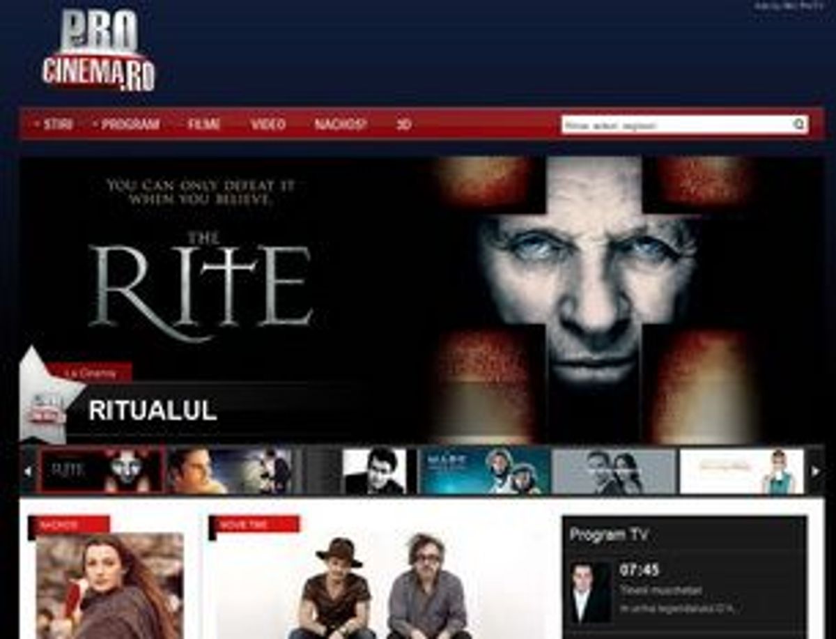 Noul www.procinema.ro e online! Iti place? | PRO TV