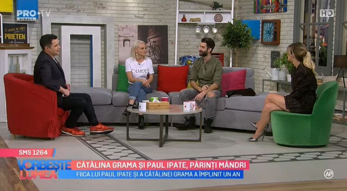 Catalina Grama si Paul Ipate, invitati la Vorbeste lumea | Scene si ...