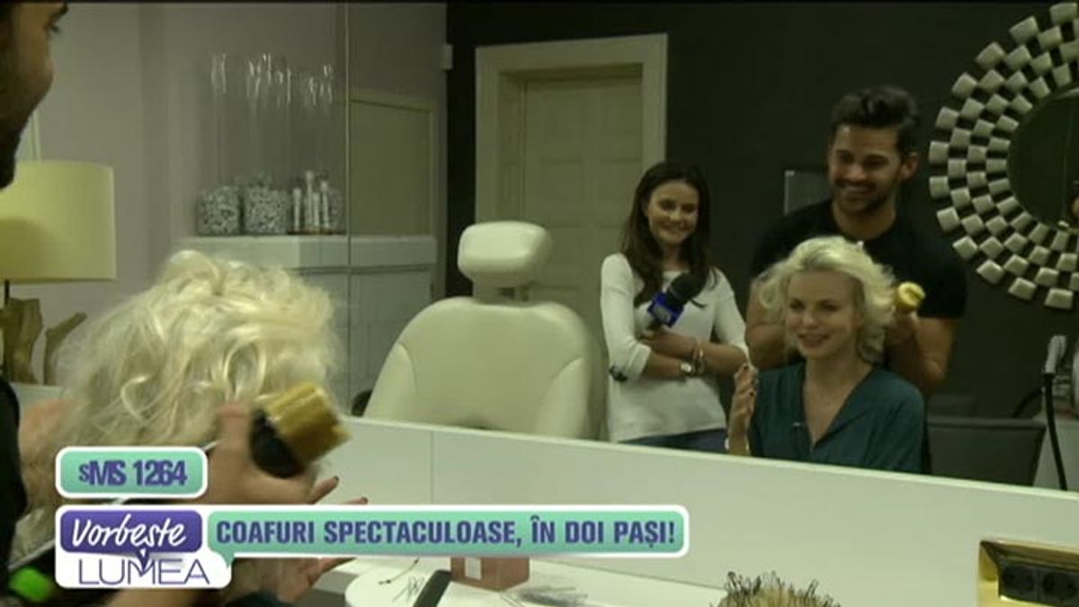 Coafuri spectaculoase, in doi pasi | Scene si bonusuri din Vorbește ...