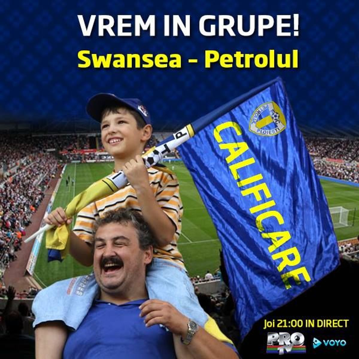 CA-LI-FI-CA-RE! Swansea - Petrolul, astazi 21:00, in direct la ProTV si ...