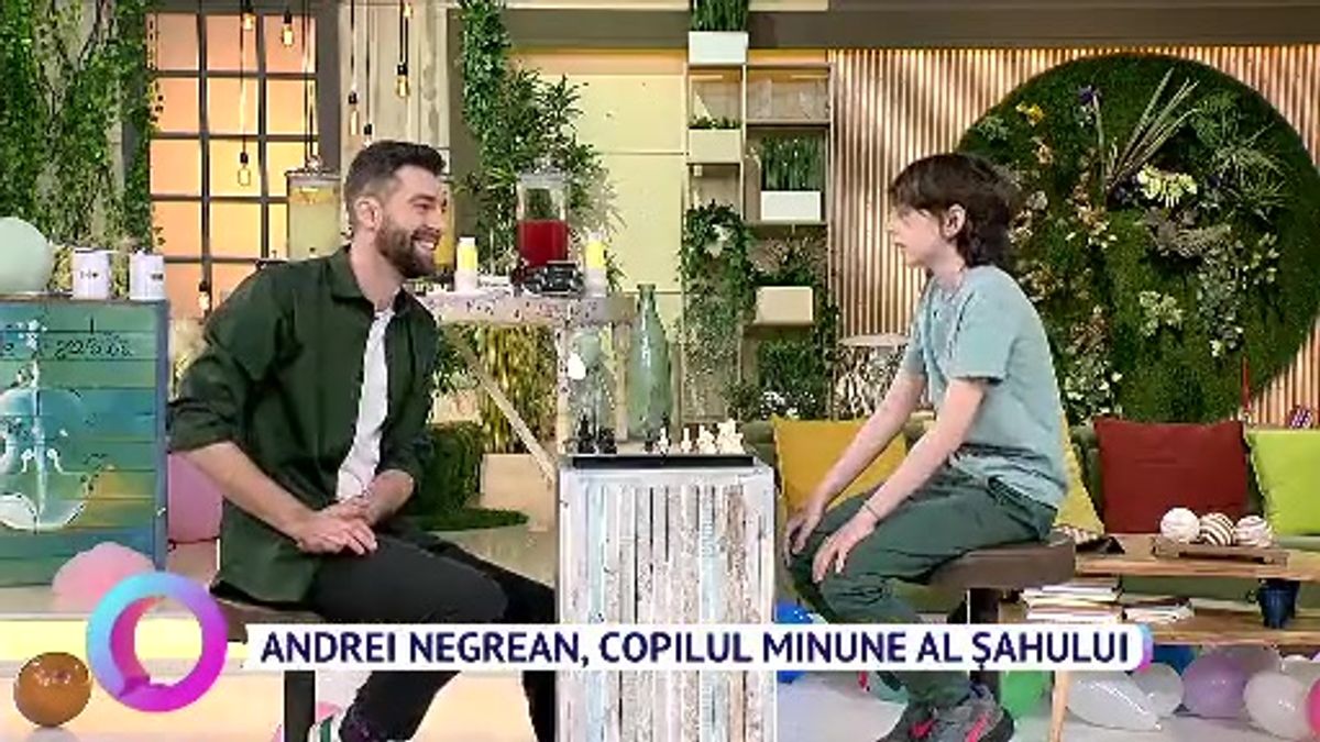 Andrei Negrean, copilul minune al șahului | Scene si bonusuri din Vorbește Lumea | PRO TV